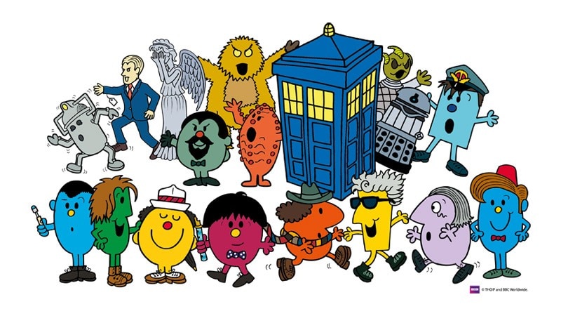 Doctor Who Meets Mr Men Whos Who In The Dr Men Books Doctor Who